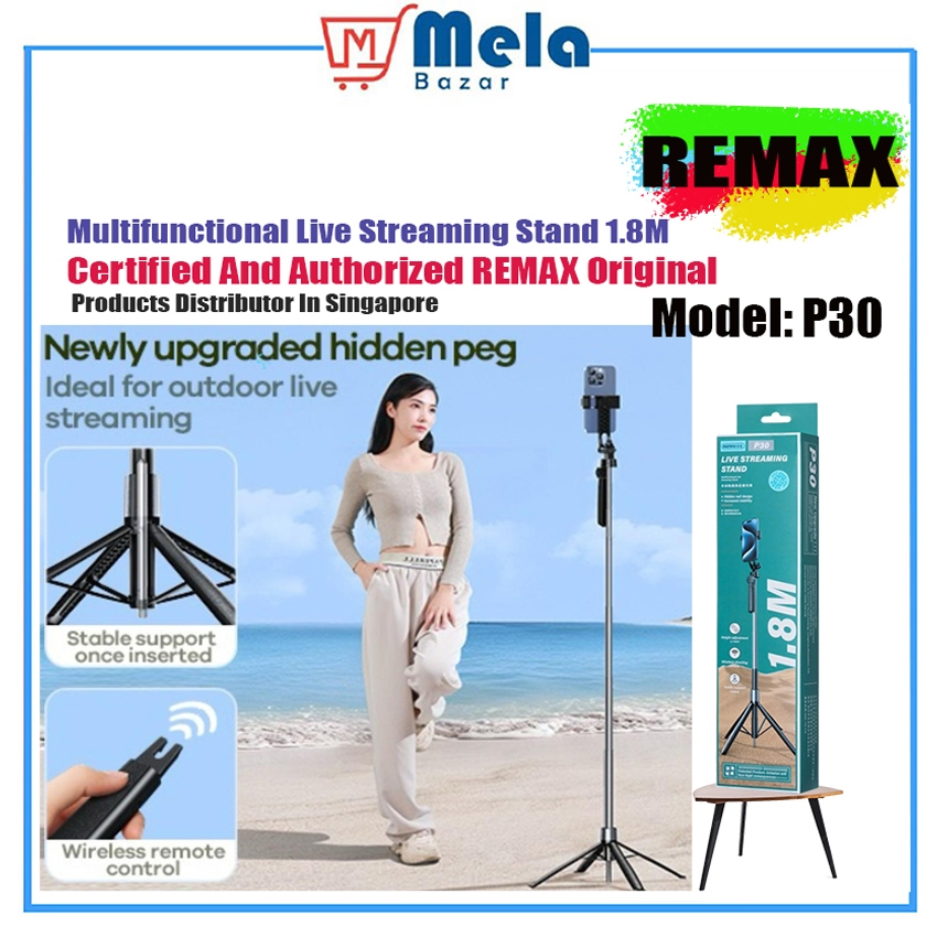 REMAX P30 Multifunctional Live Streaming Stand (1.8M) | Shopee Singapore