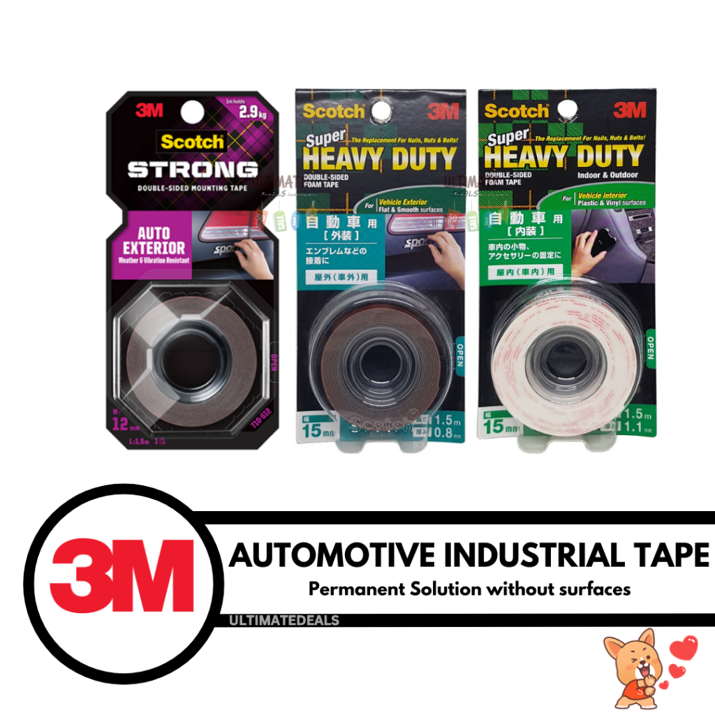 3M Scotch® 710-S12/KCV-15/KCA-15 Super Heavy Duty Double-Sided Foam ...