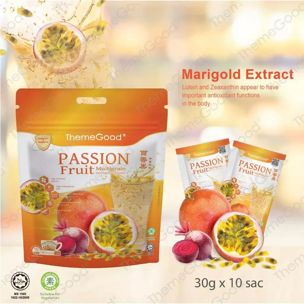 Themegood Passion Fruit Multigrain (Sachets) | Shopee Singapore