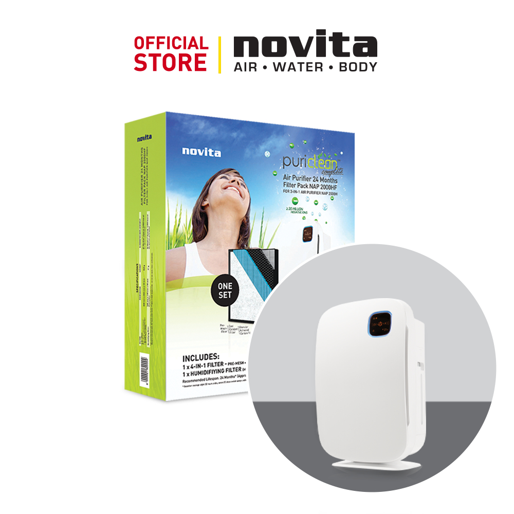 novita 24-Month Replacement Filter: Air Purifier NAP002H/2000H | Shopee ...