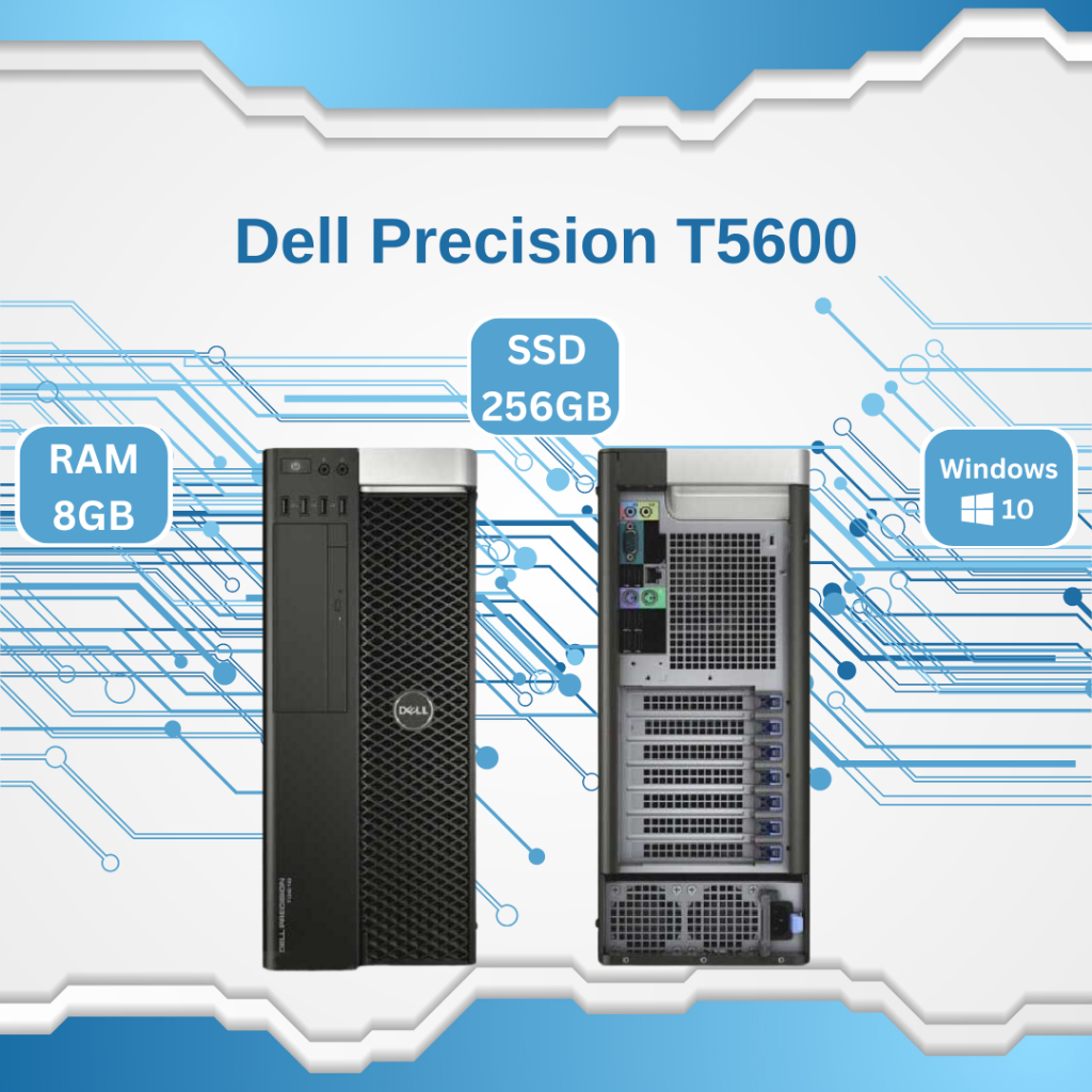 Dell Precision T5600 Workstation , Intel Xeon, Nvidia Quadro 3GB DDR5 ...