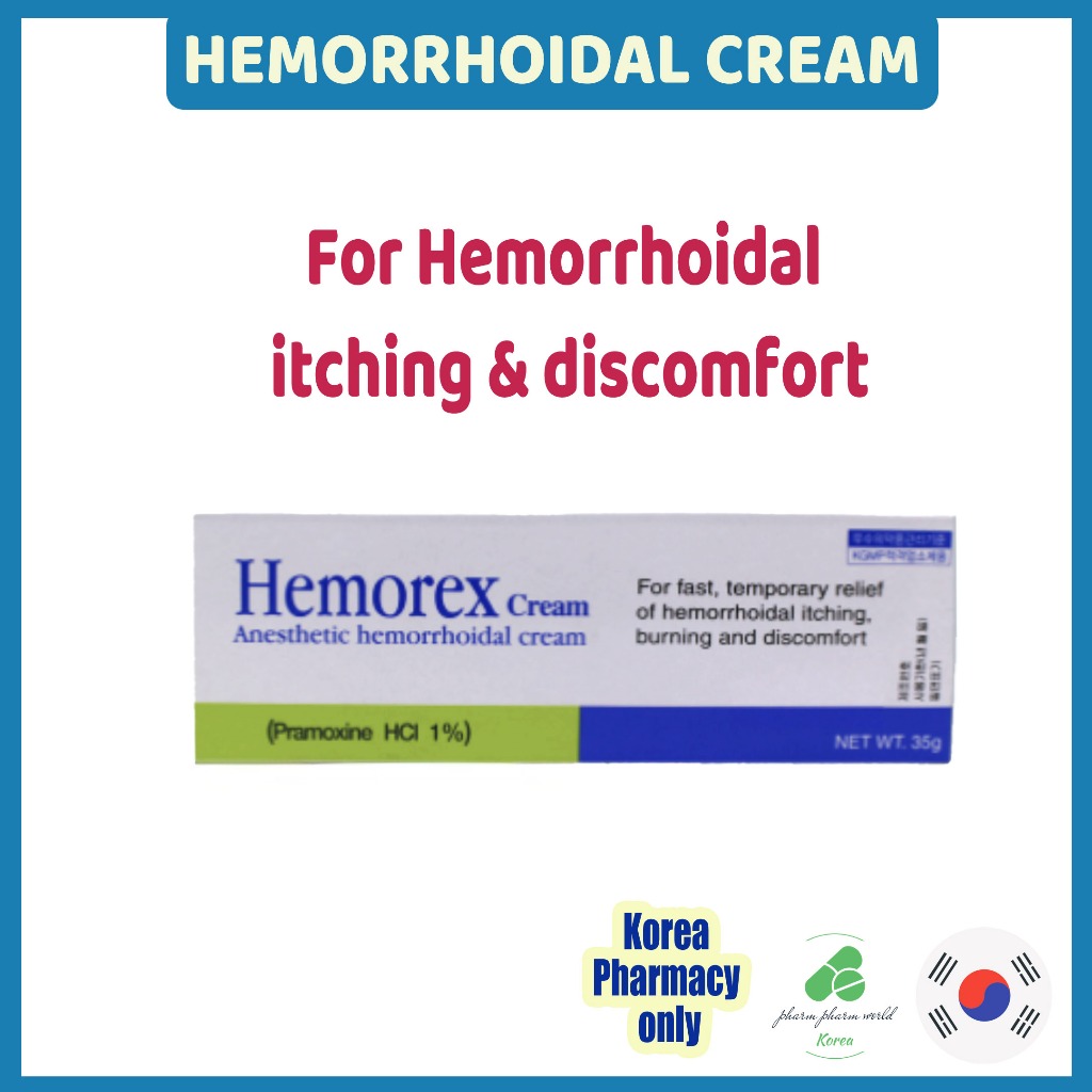 [Korea pharmacy] Hemorex cream Hemorrhoidal cream for Hemorrhoidal ...