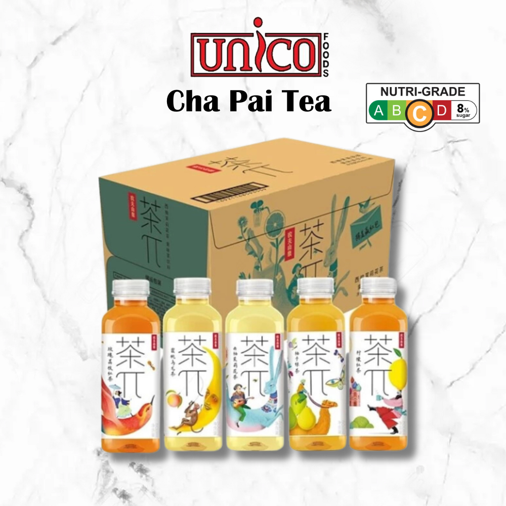 [UNICOFOODS] Cha Pai Tea | 500ML X 15 | 茶π | Shopee Singapore