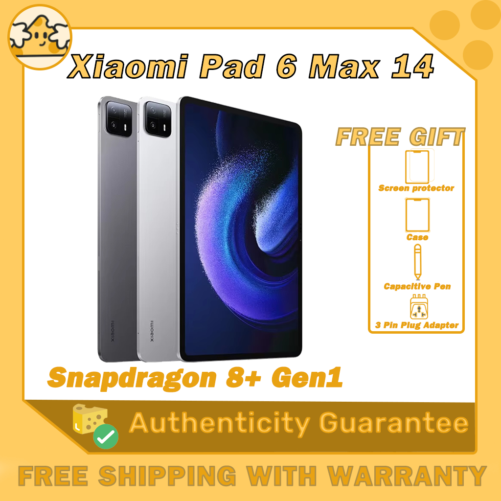 Xiaomi Pad 6 Max 14 Tablet Snapdragon 8+ Gen1 14-inch 120Hz 2.8K UHD ...