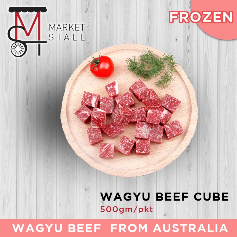 WAGYU BEEF RIBEYE CUBE 500GM/PKT | Shopee Singapore