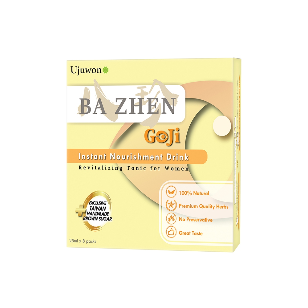 [Clearance] Ujuwon Ba Zhen Taiwan Instant Nourishment Drink 8s - Goji ...