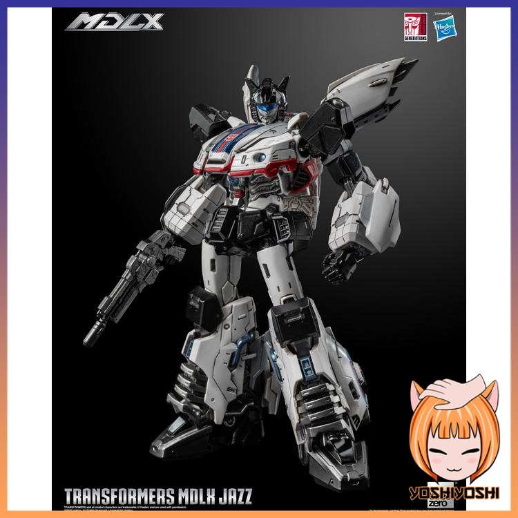 [ThreeZero] MDLX Scale Collectible Figure - Transformers - Jazz (Kelvin ...