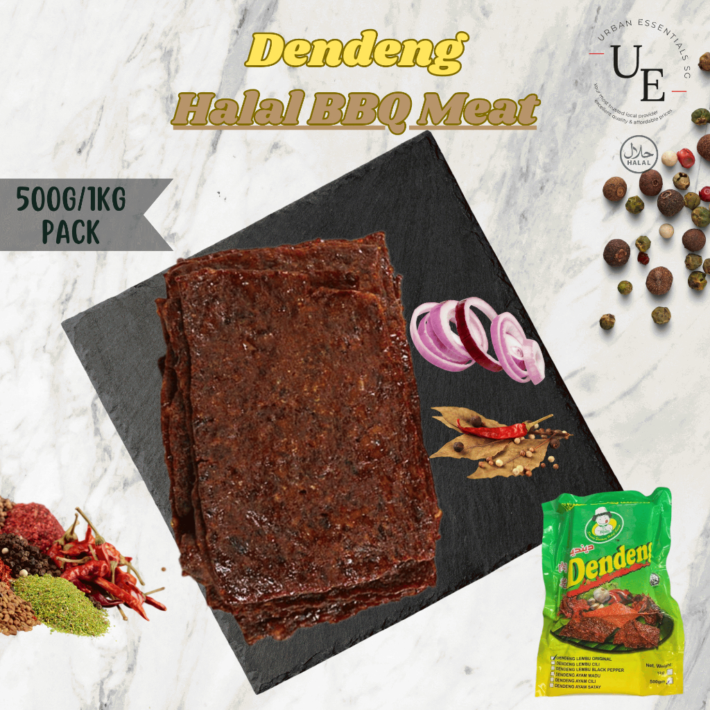 Dendeng Halal BBQ Meat 500g/1kg Pack | Shopee Singapore