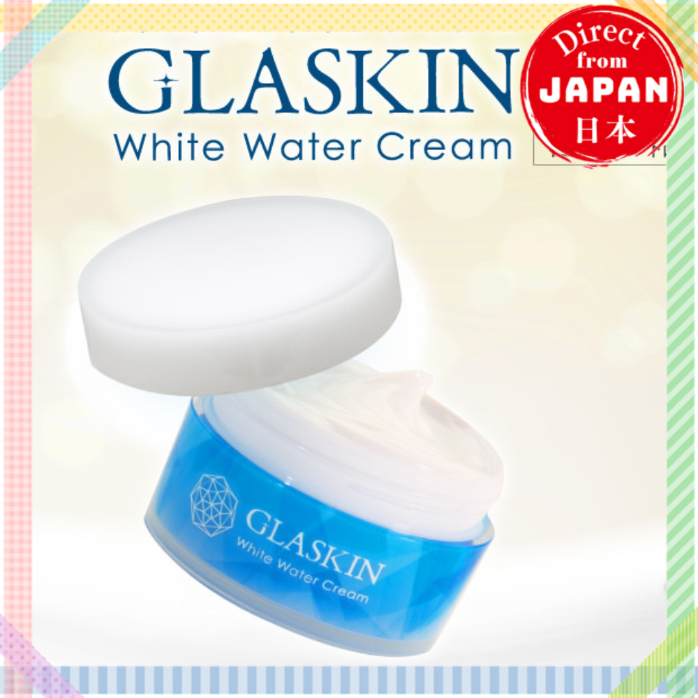 Glaskin white water cream 60g / All in one skincare placenta whitening cream SAKURA NO MORI ...