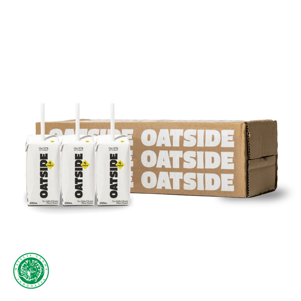 [1 Carton] Oatside Barista Blend Oat Milk Straw (24x200ml) | Shopee ...