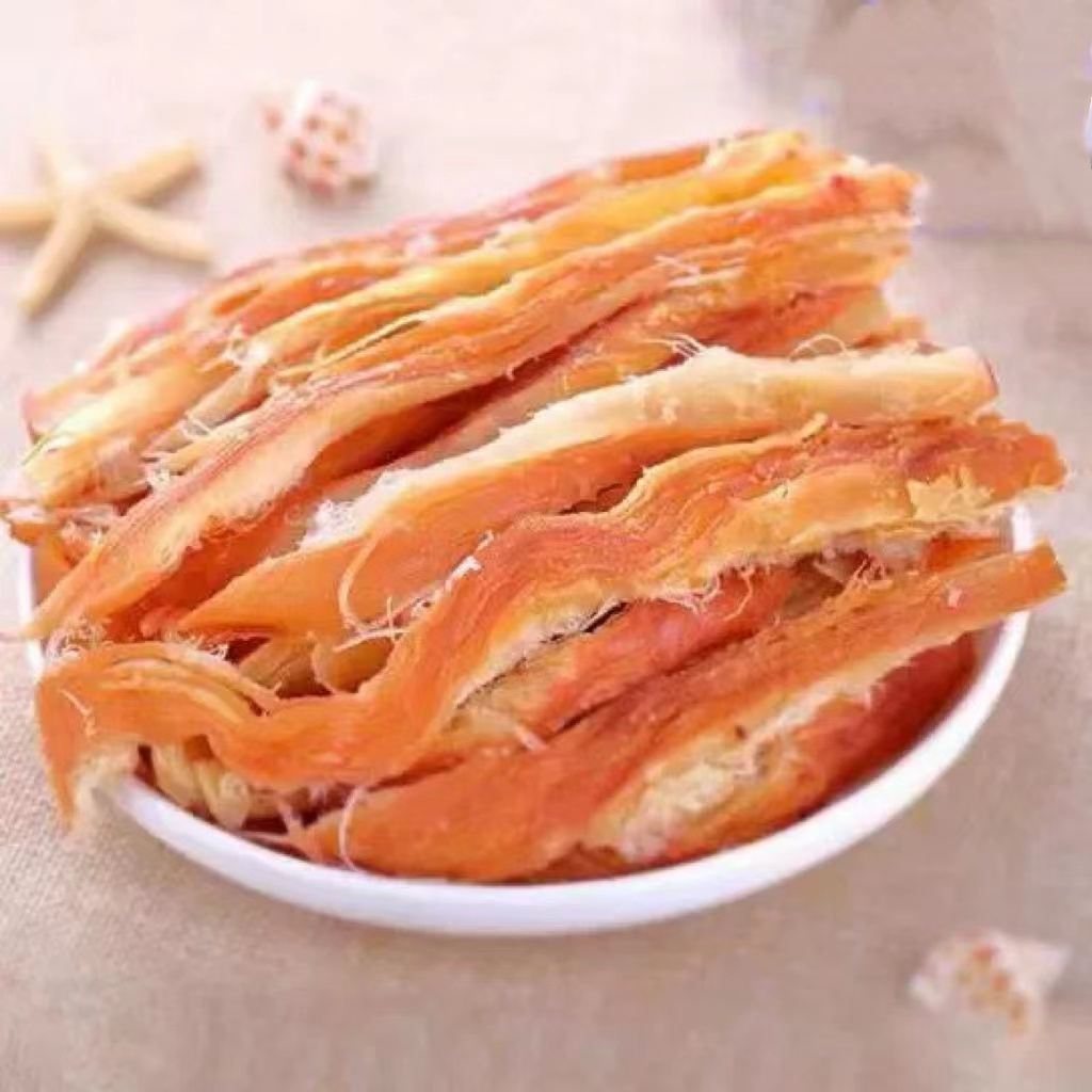 Grilled Squid Strips Snack 鱿鱼耳条/200G | Shopee Singapore