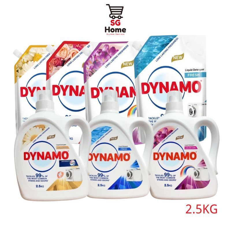 DYNAMO Liquid Power Gel Detergent | Refill | Anti-Bacterial | Colour ...