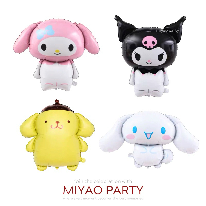 [SG Seller] Sanrio Characters Hello Kitty My Melody Kuromi Pompompurin ...