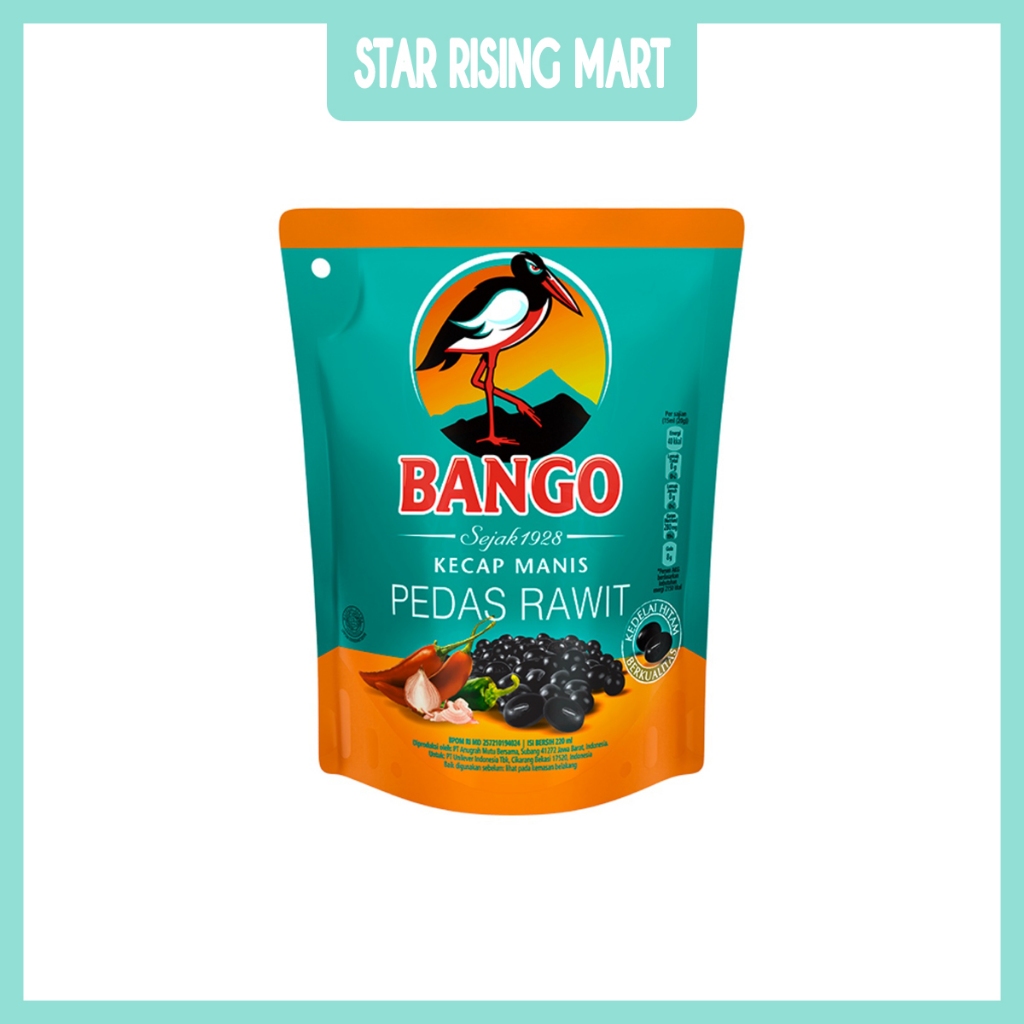 Bango Spicy Sweet Sauce 210 ML / Kecap Bango / Bango spicy Dark Soya ...