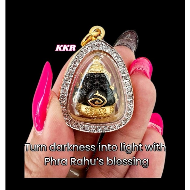 Thai Amulet - Blessed Phra Rahu Amulet Pendant ( 拉胡天神 ) | Shopee Singapore