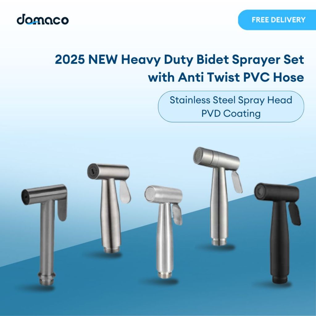 2025 NEW Heavy Duty Bidet Sprayer Set with Anti Twist PVC Hose | Shopee ...