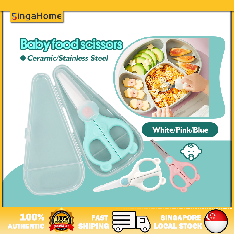 Ceramic Scissors/Small Food Scissors With Cover /Mini Scissors For Kids ...