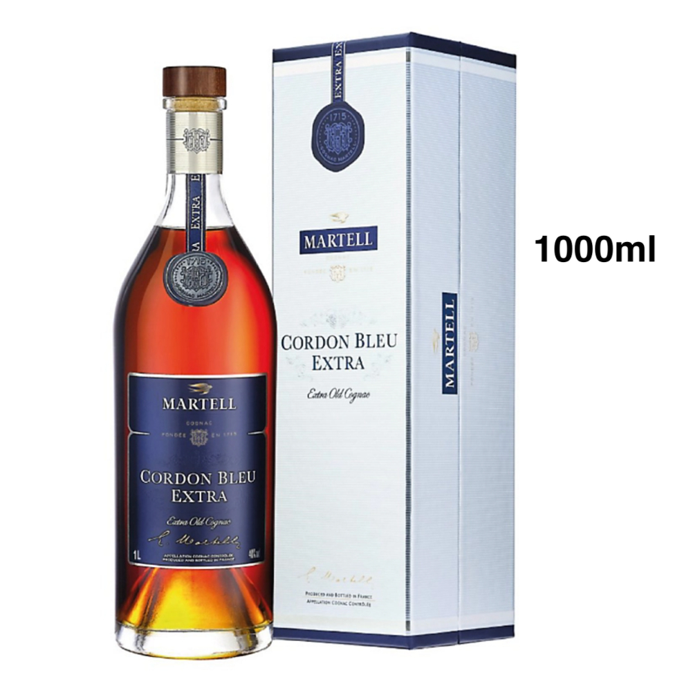 1000ml Big Bottle Martell XO / Martell Cordon Bleu Extra Old Cognac 1L | Shopee Singapore