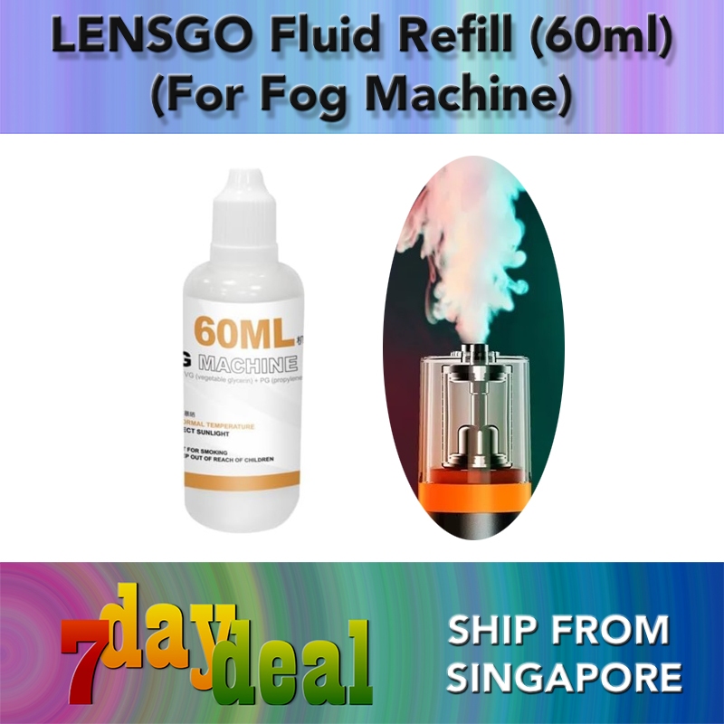 LENSGO Fog Machine Liquid / Fluid Refill (60ml) | Shopee Singapore