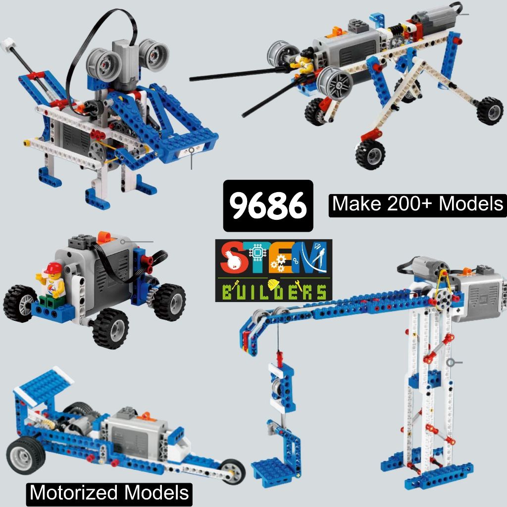 Coding Robot| SG Seller | Lego 9686 Compatible | 396pcs | 200 in 1 ...