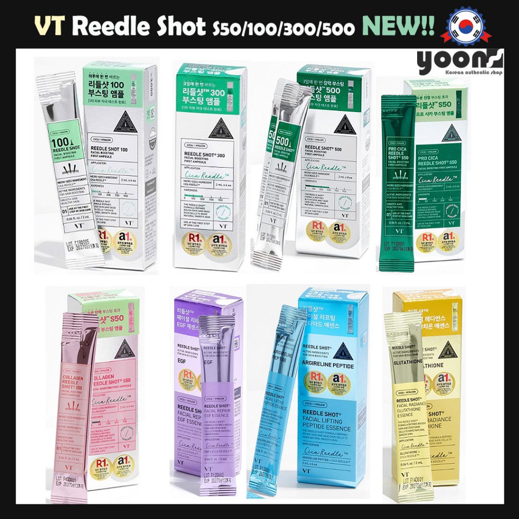 (Ready to ship) [VT x DAISO] VT Reedle Shot Facial Boosting First ...