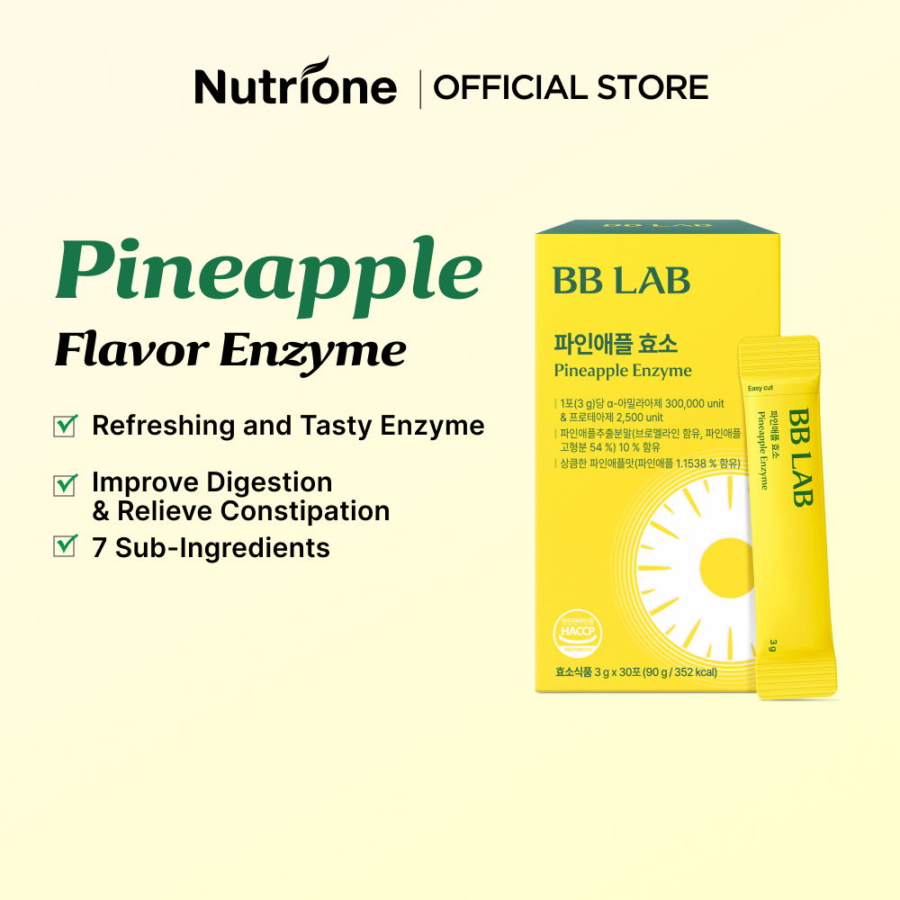 NUTRIONE BB LAB Pineapple Enzyme (3g x 30 sticks / BOX) | Shopee Singapore