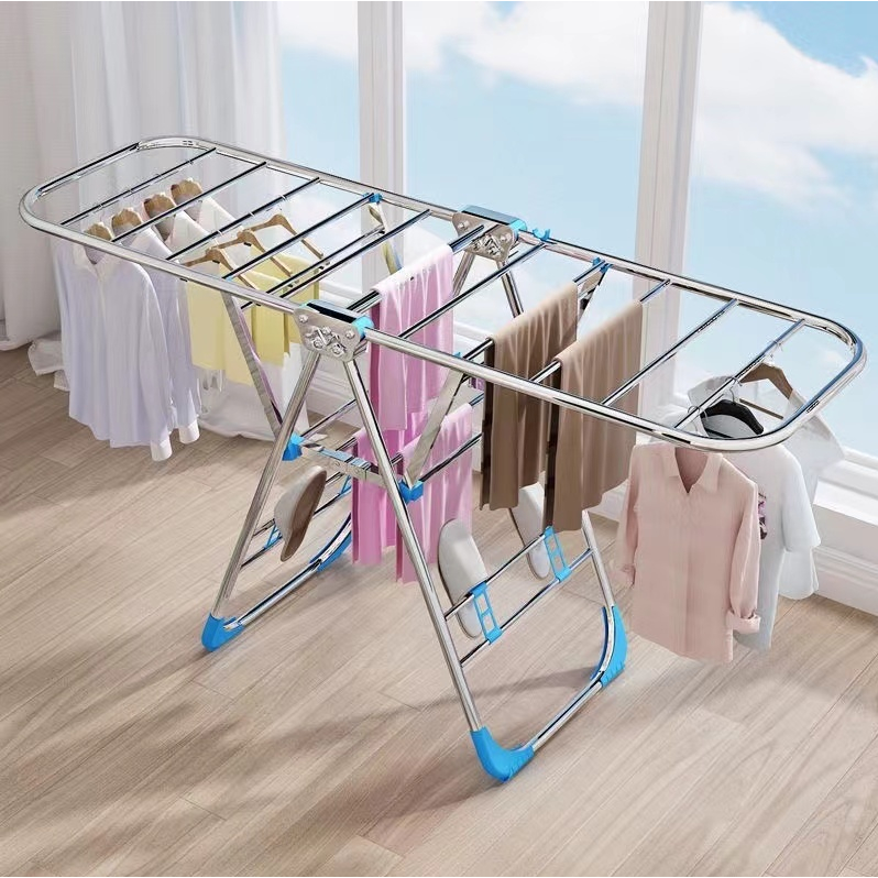 Foldable Sampayan Stainless Steel Clothes Hanger Airfoil Clothes Hanger ...