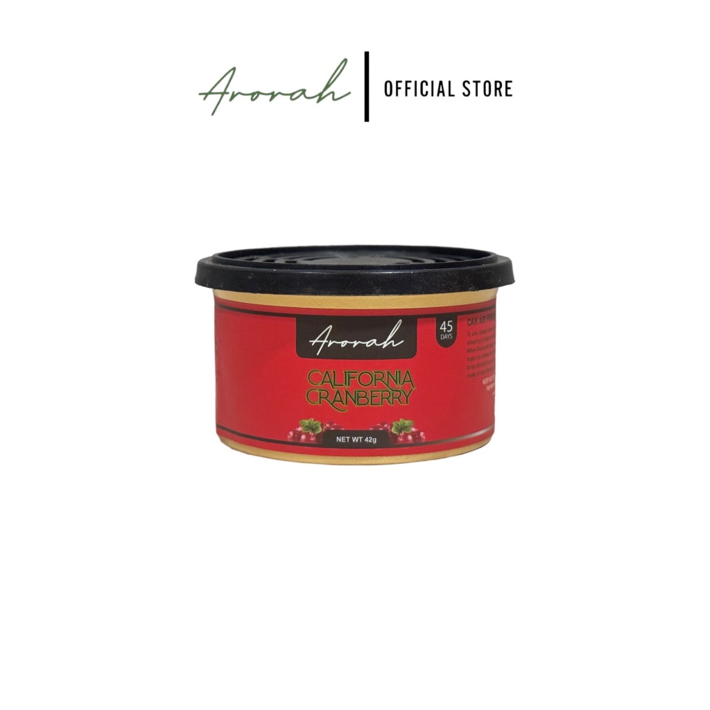 [ARORAH] Cranberry Air Freshener For Car/Room/Toilet/Office 42g ...