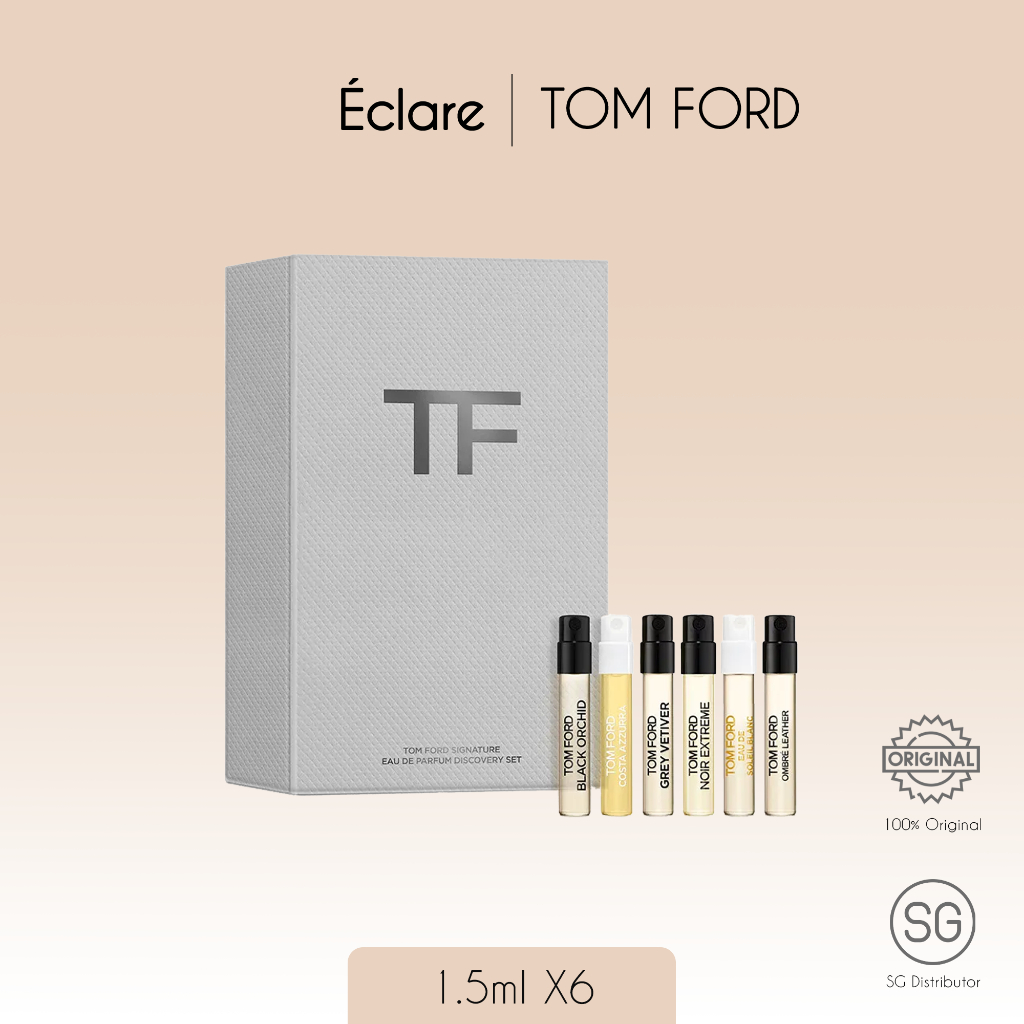 Tom Ford Fragrance Sampler Set 1.5ml X6 | Shopee Singapore