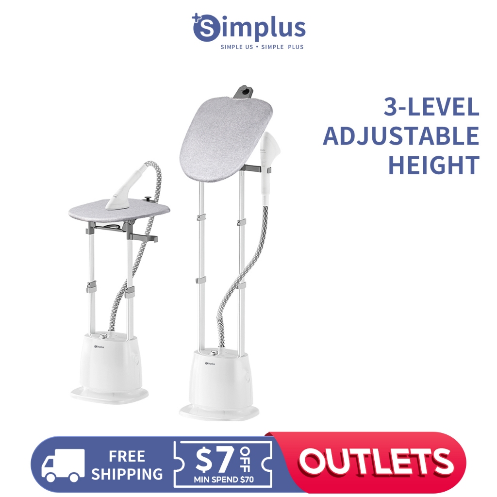 Simplus Garment Steamer Flat&Ironing&Hanging 3 In 1 Vertical Ironing ...