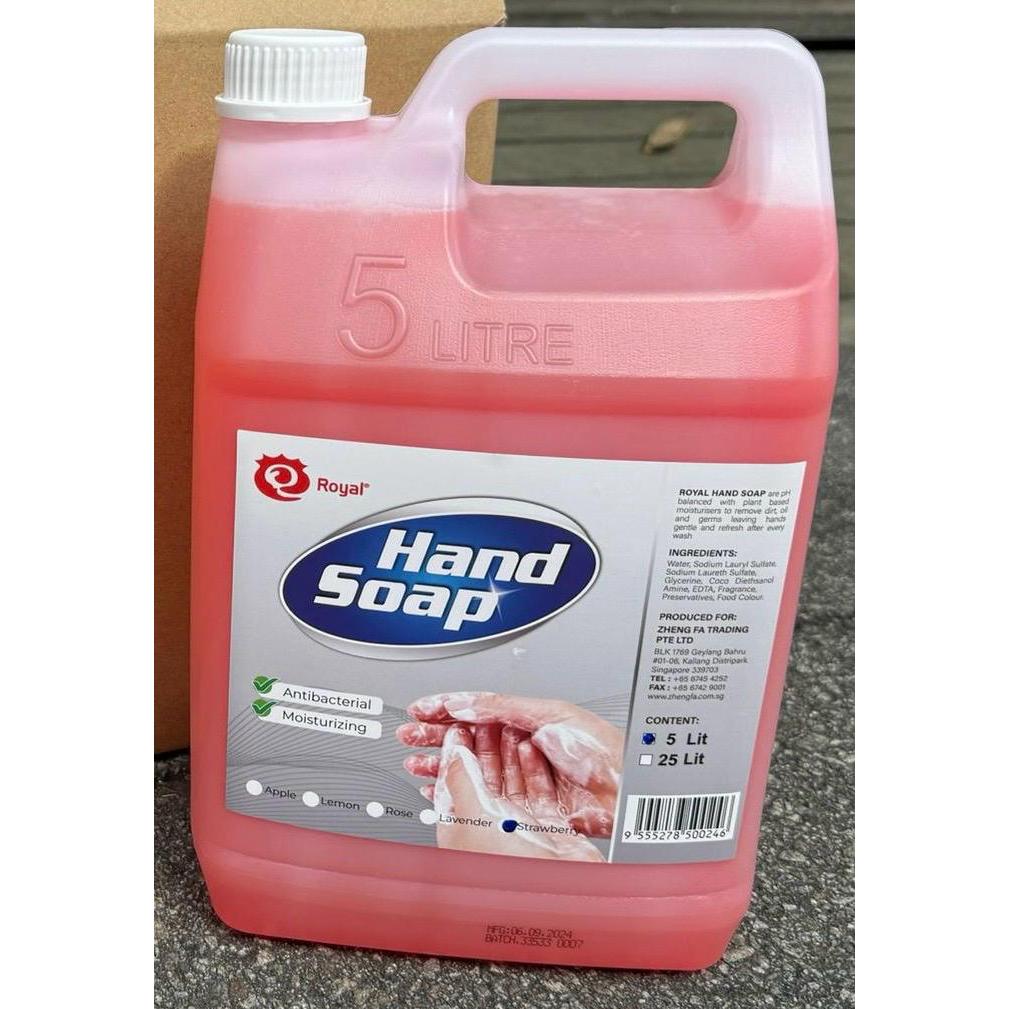 Liquid Hand Soap (Apple Green, Strawberry), 5L | Shopee Singapore