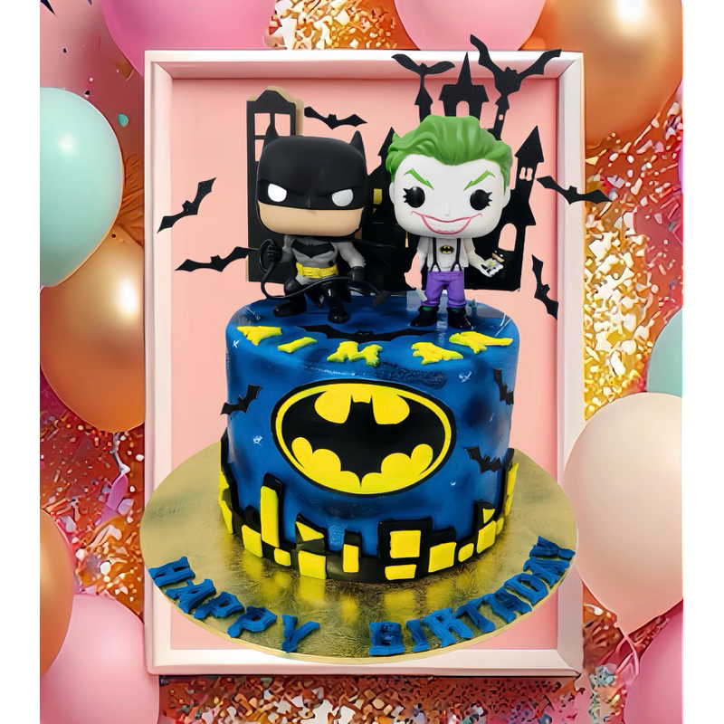 [𝐇𝐚𝐥𝐚𝐥 𝐅𝐫𝐢𝐞𝐧𝐝𝐥𝐲] 𝐁𝐚𝐭𝐦𝐚𝐧 𝐯𝐬 𝐉𝐨𝐤𝐞𝐫 𝐭𝐡𝐞𝐦𝐞 𝐁𝐢𝐫𝐭𝐡𝐝𝐚𝐲 𝐂𝐚𝐤𝐞 (𝑷𝒓𝒊𝒄𝒆 𝒆𝒙𝒄𝒍𝒖𝒔𝒊𝒗𝒆 ...