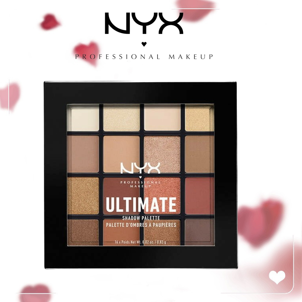 NYX PROFESSIONAL MAKEUP Ultimate Shadow Palette, Eyeshadow Palette ...