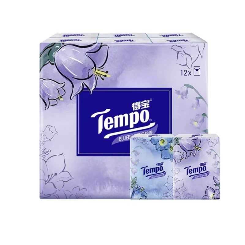 🔥[SG READY STOCK]🔥 Tempo Pocket Tissue Paper 4-Ply 12pc per pack ...
