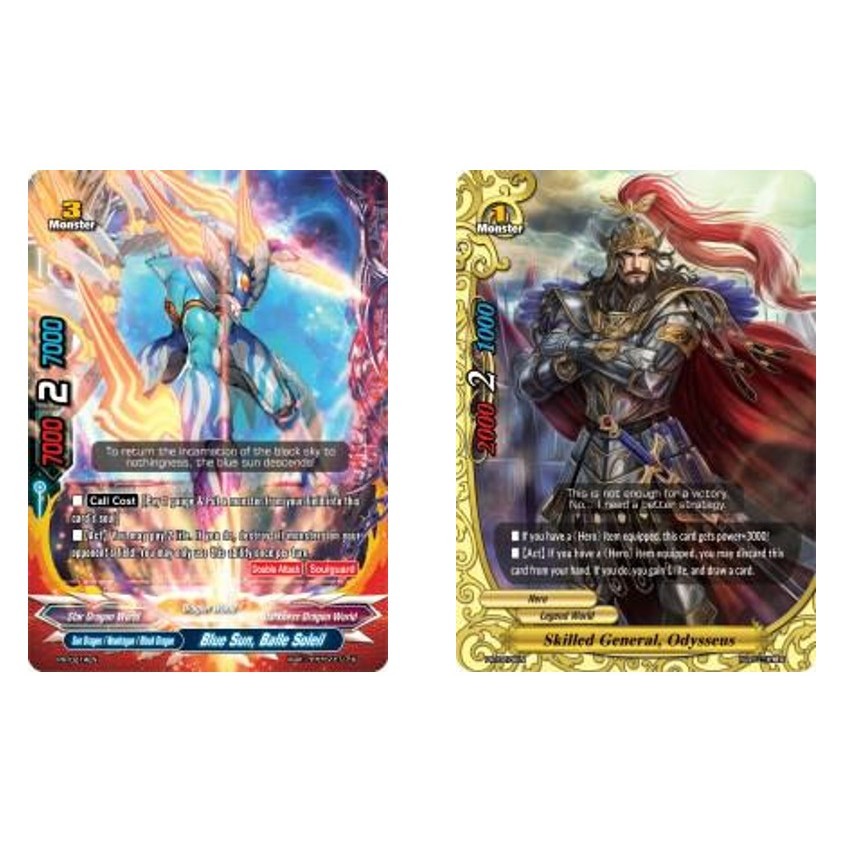 English Future Card Buddyfight Blue Sun, Balle Soleil PR/0214EN ...