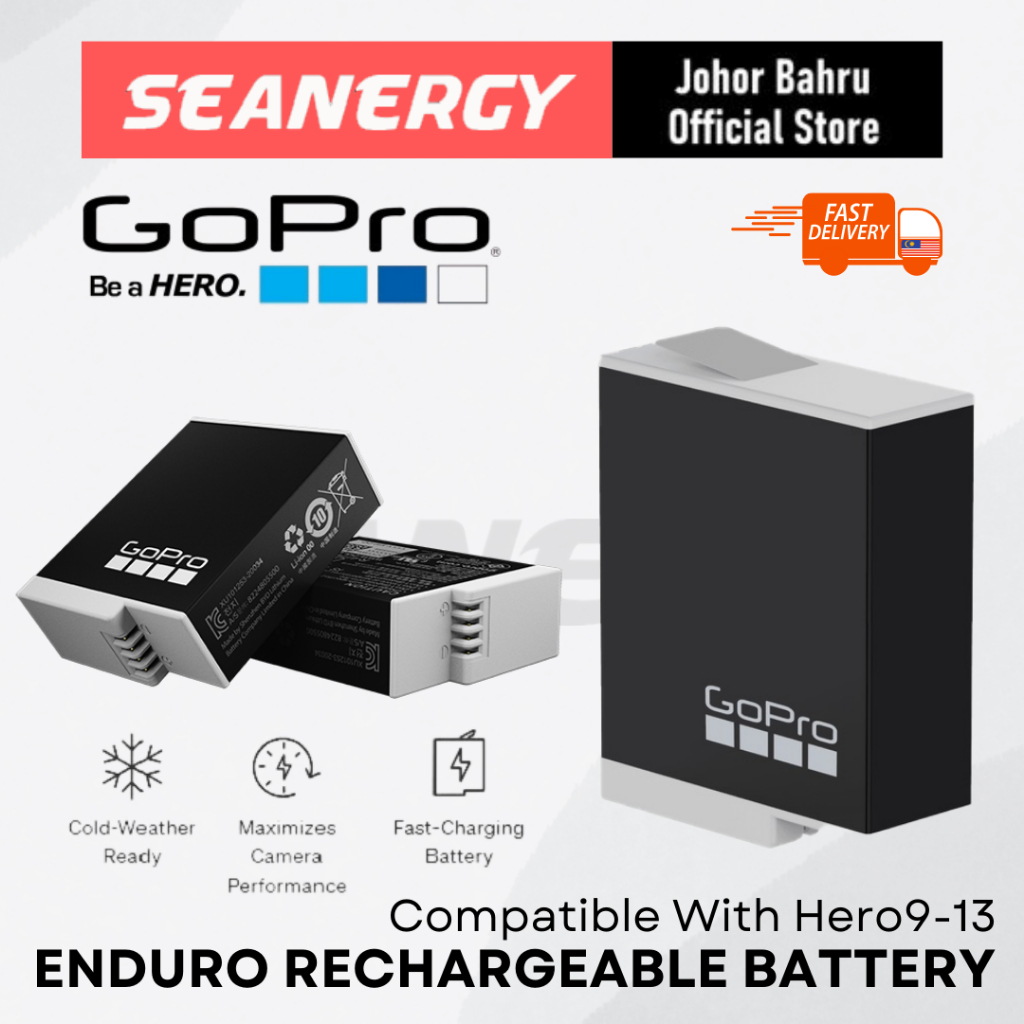 GoPro Original Enduro Battery Original for Hero 13 Hero 12 Hero 11 Hero ...