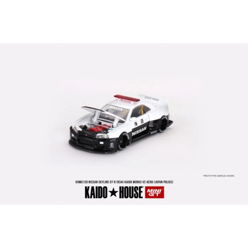 [ Kaido House x MINI GT ] NISSAN SKYLINE GT-R R34 KAIDO WORKS (V2 AERO ...