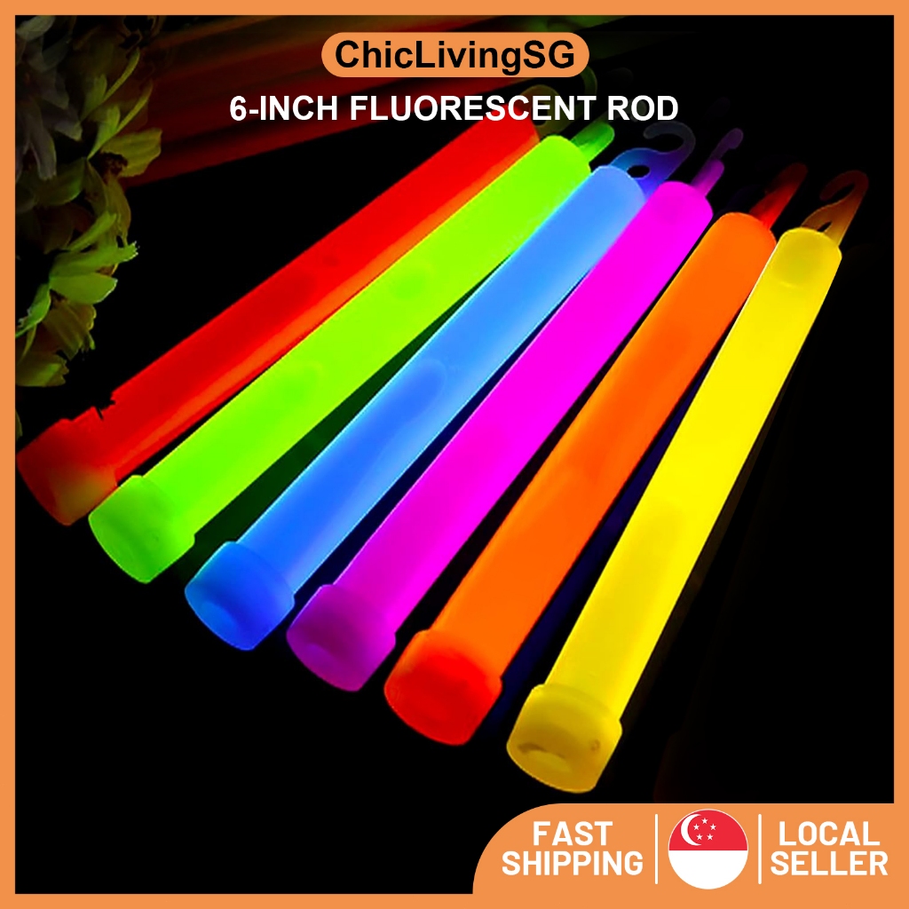6 Inches Glow Sticks / Light Stick / Night Glow Sticks / Birthday Party ...