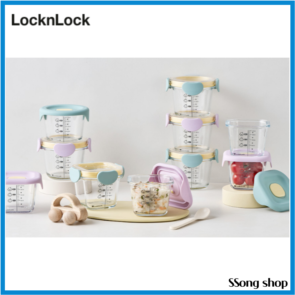 LocknLock Little Love Deer Baby Food Container | Shopee Singapore