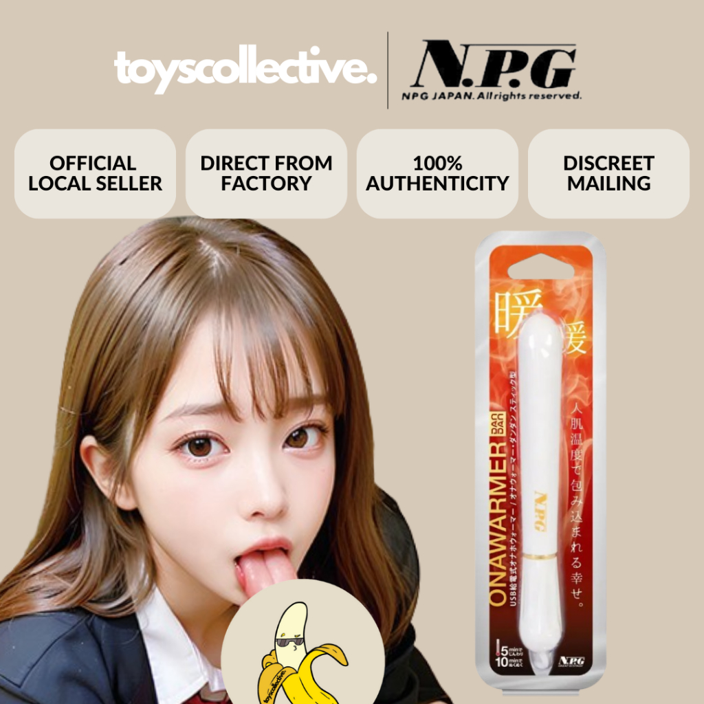 [SG OFFICIAL SELLER] 100% AUTHENTIC NPG Japan Onawarmer Heating Stick for Onahole Masturbator ...