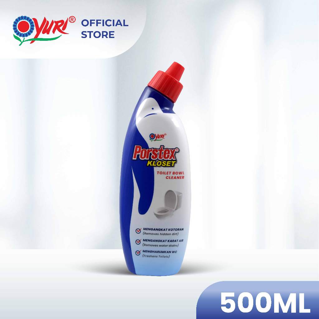 Yuri Porstex Antibacterial Toilet Bowl Cleaner 500ml | Shopee Singapore