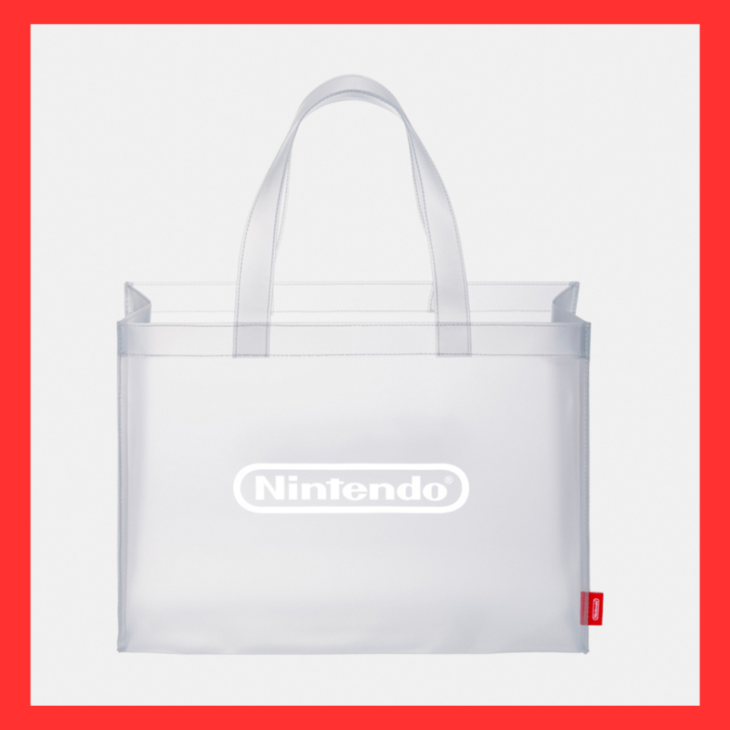Nintendo. clear bag. Shopping bag. Limited to Nintendo Official Store ...