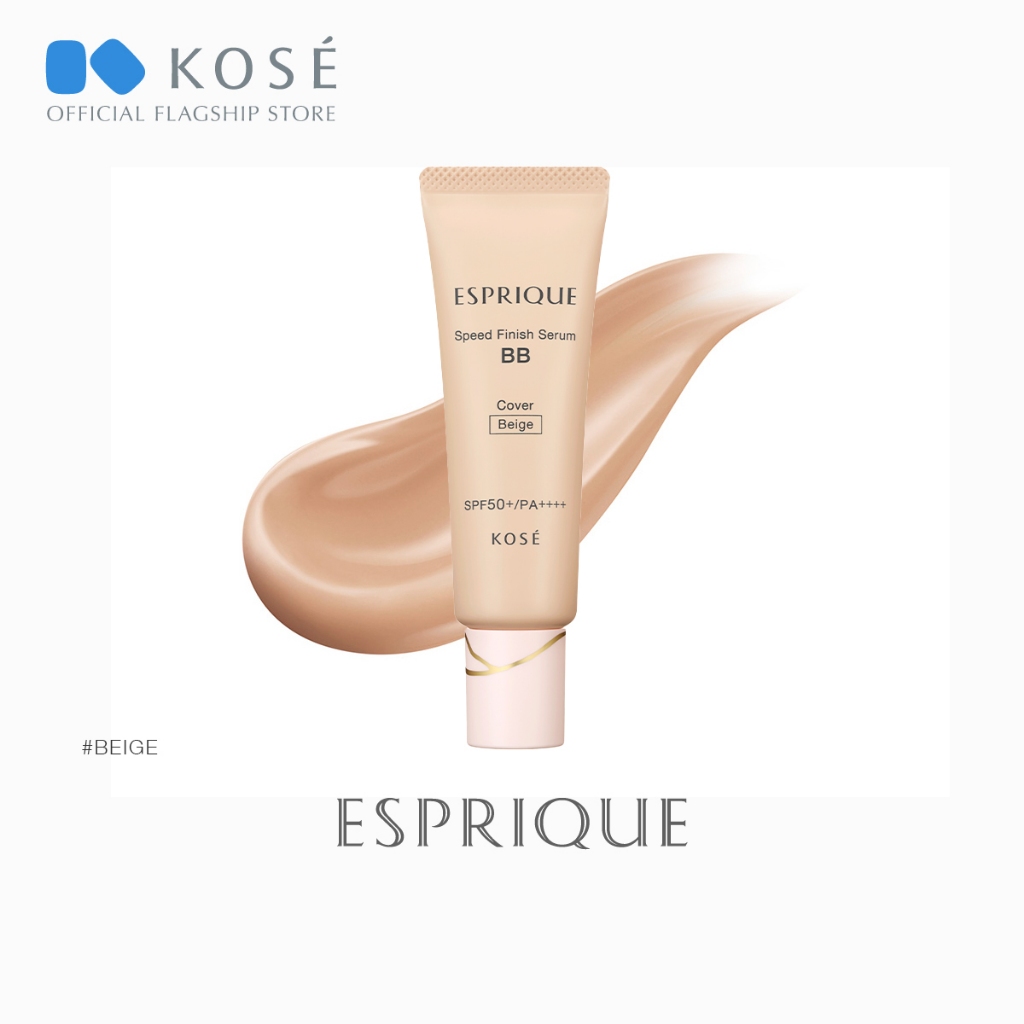 Esprique Speed Finish Serum BB 30g - SPF50+, Multi-Functional 6 in 1 BB Natural Cover for a Bare ...