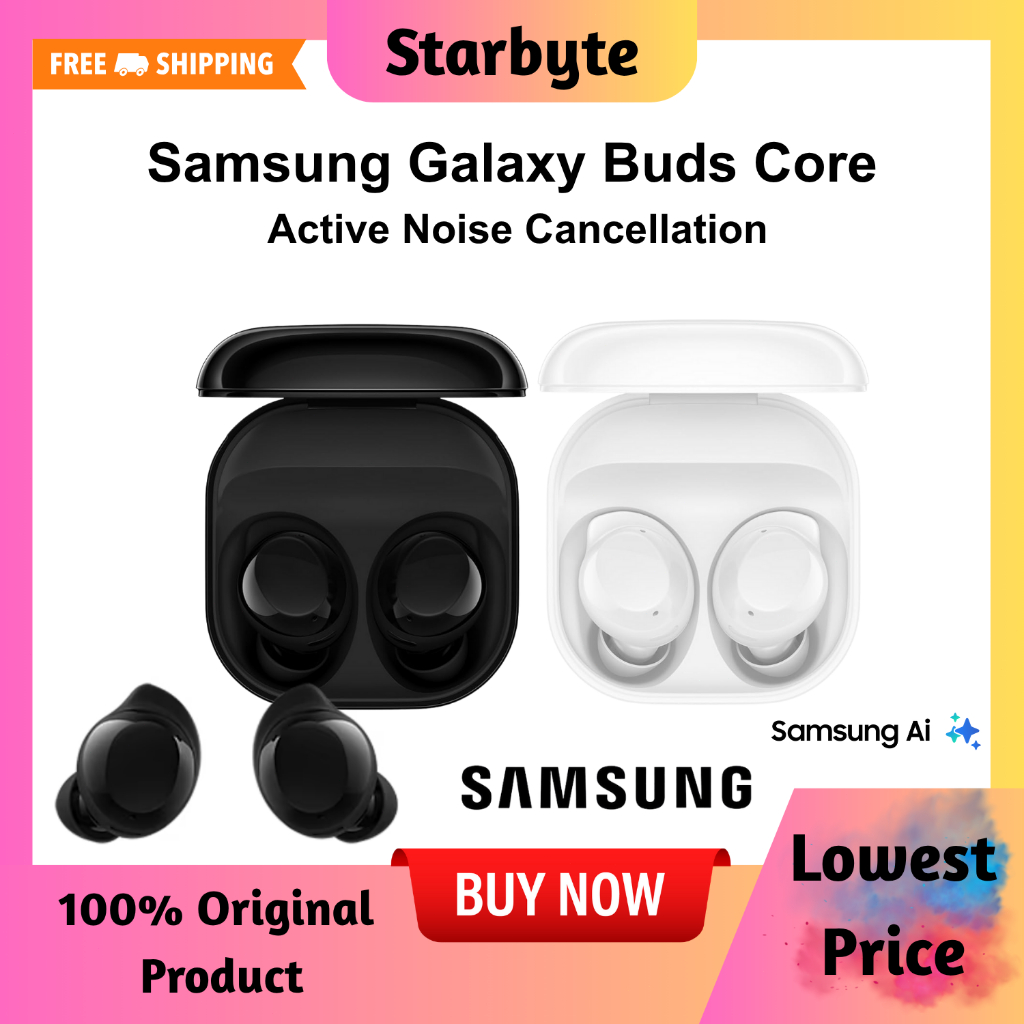 Samsung Galaxy Buds Core | Galaxy AI | Powerful Active Noise ...