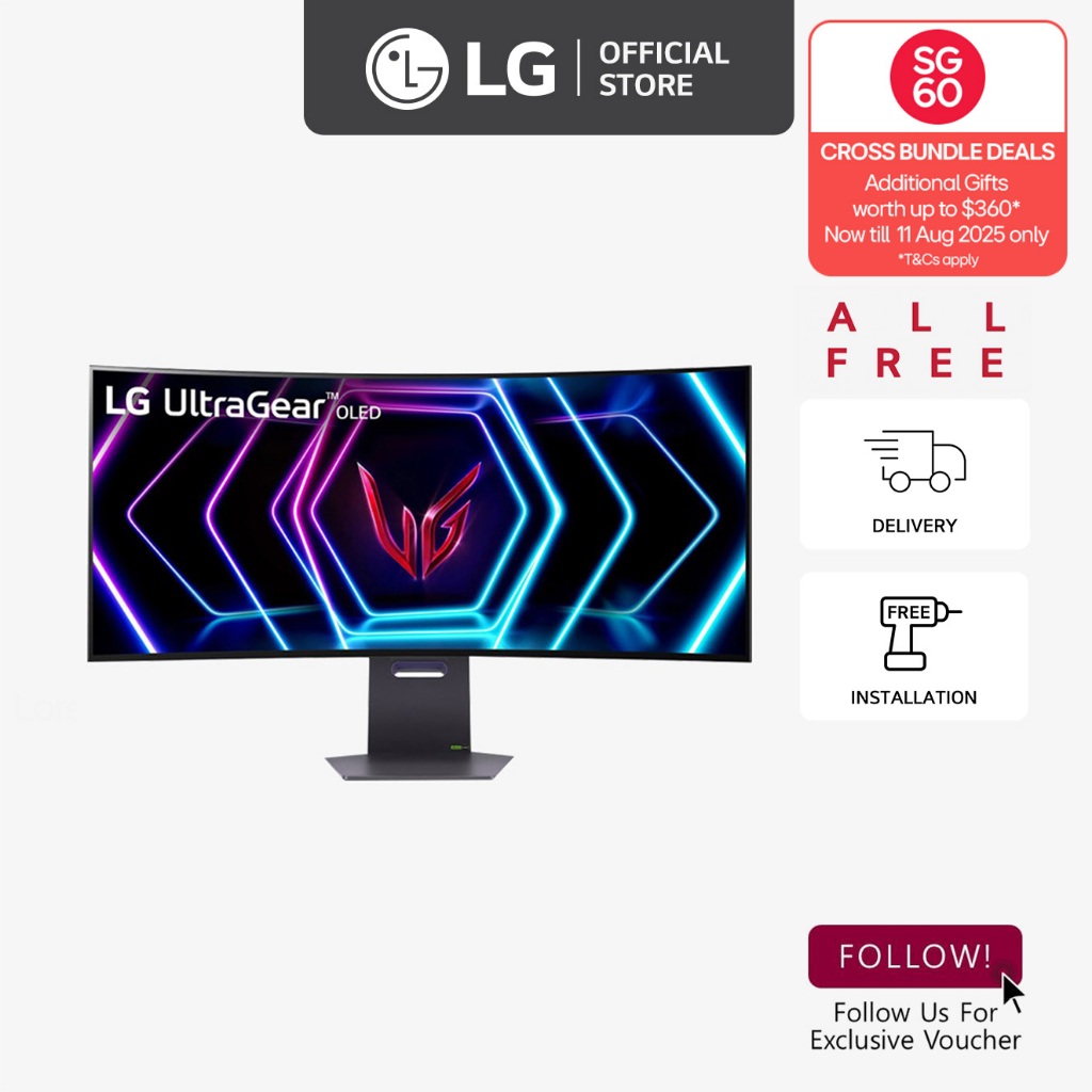 LG 39GS95QE 39" UltraGear™ OLED all-new 800R curved gaming monitor | 21 ...