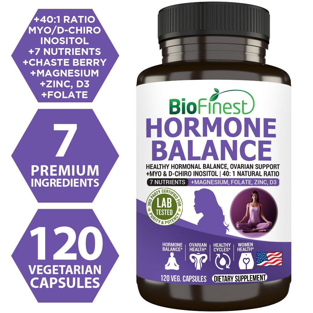 Biofinest Hormone Balance Supplement - 40:1 Myo D-Chiro Inositol ...