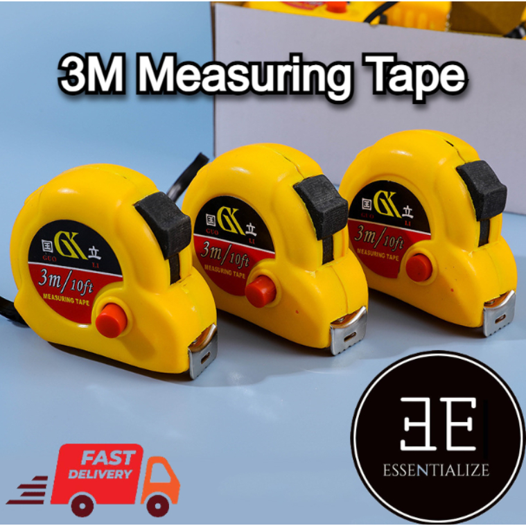[SG Stock] Measuring Tape 3M Tool Garden Home Office Measurement ...