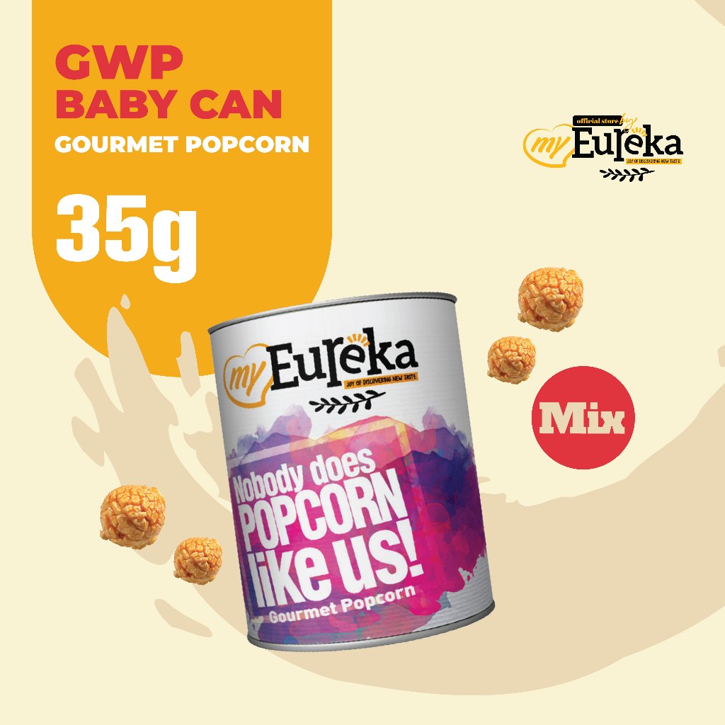 [GWP-Not For Sales] Eureka Popcorn Baby Can 35g | Shopee Singapore