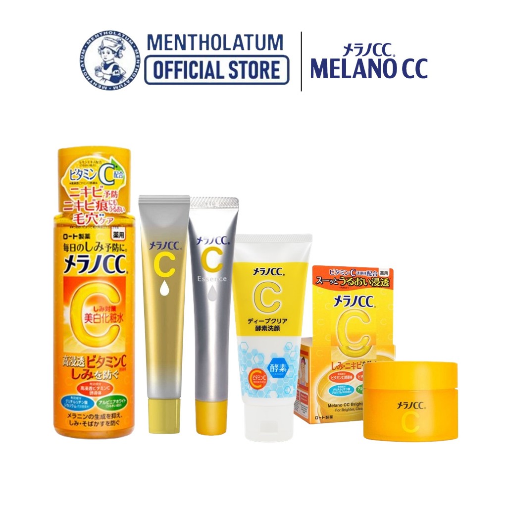 Melano CC Vitamin C Brightening Anti-Spot Essence Lotion Gel Enzyme ...