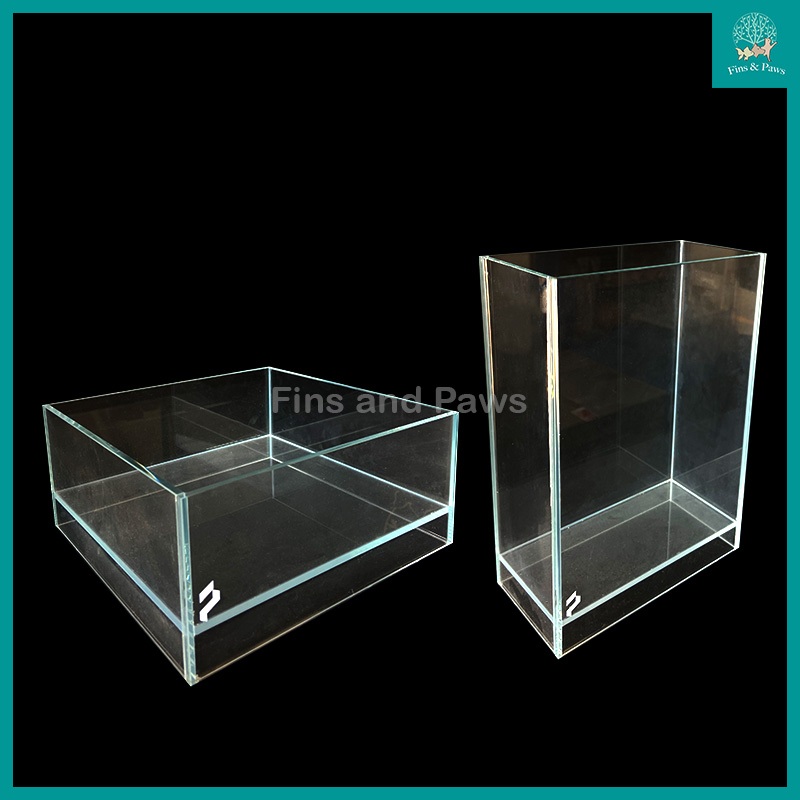 [PF Sora] Floating Crystal Glass Aquarium Fish Tank ideal for Riparium ...